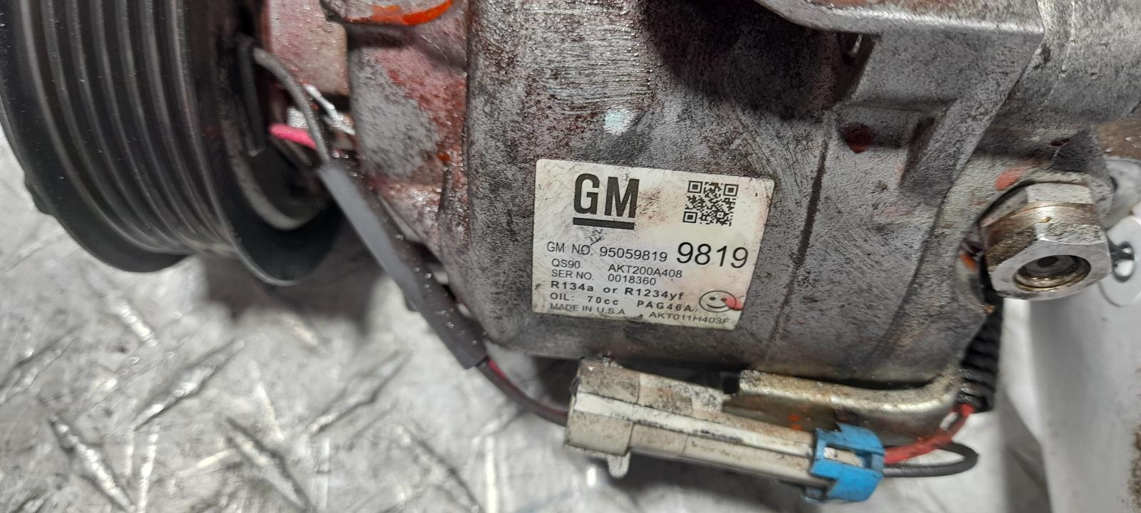 A/C Compressor Barina Holden 2012