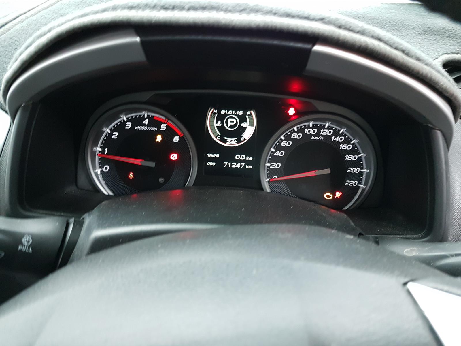 Instrument Cluster Mu-x Isuzu 2016