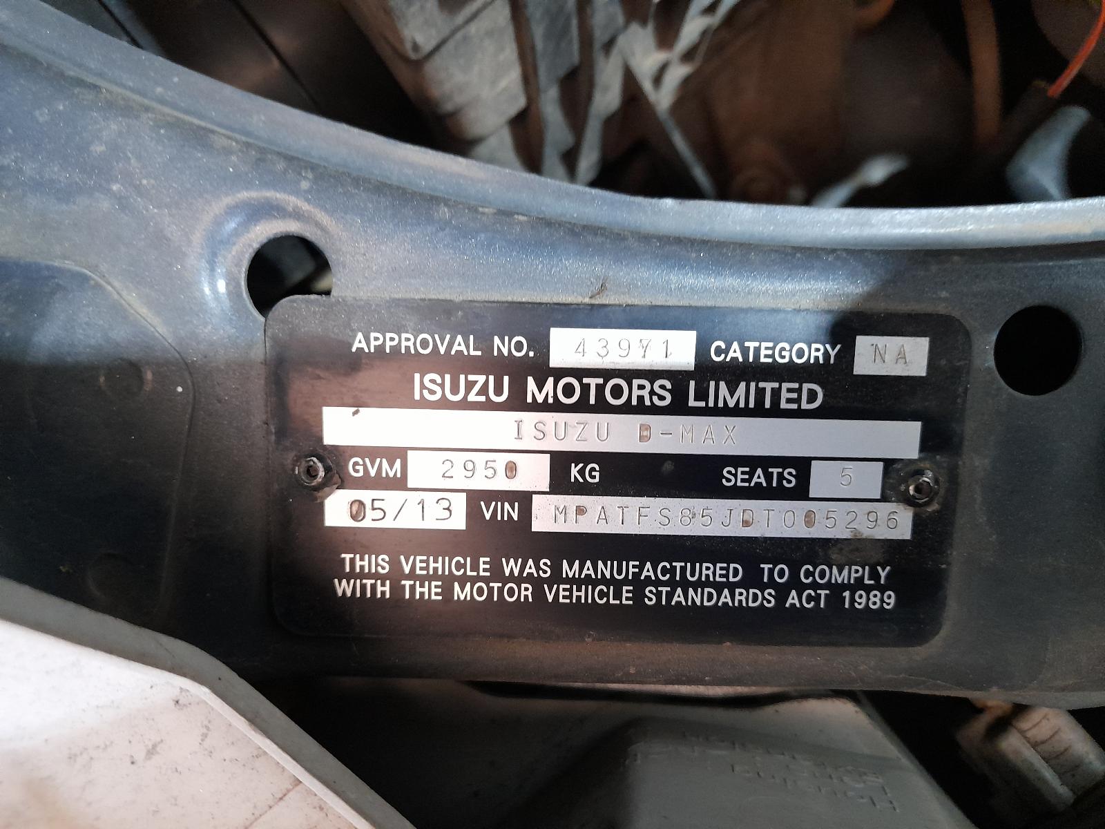 Abs Pump/Modulator Dmax Isuzu 2013