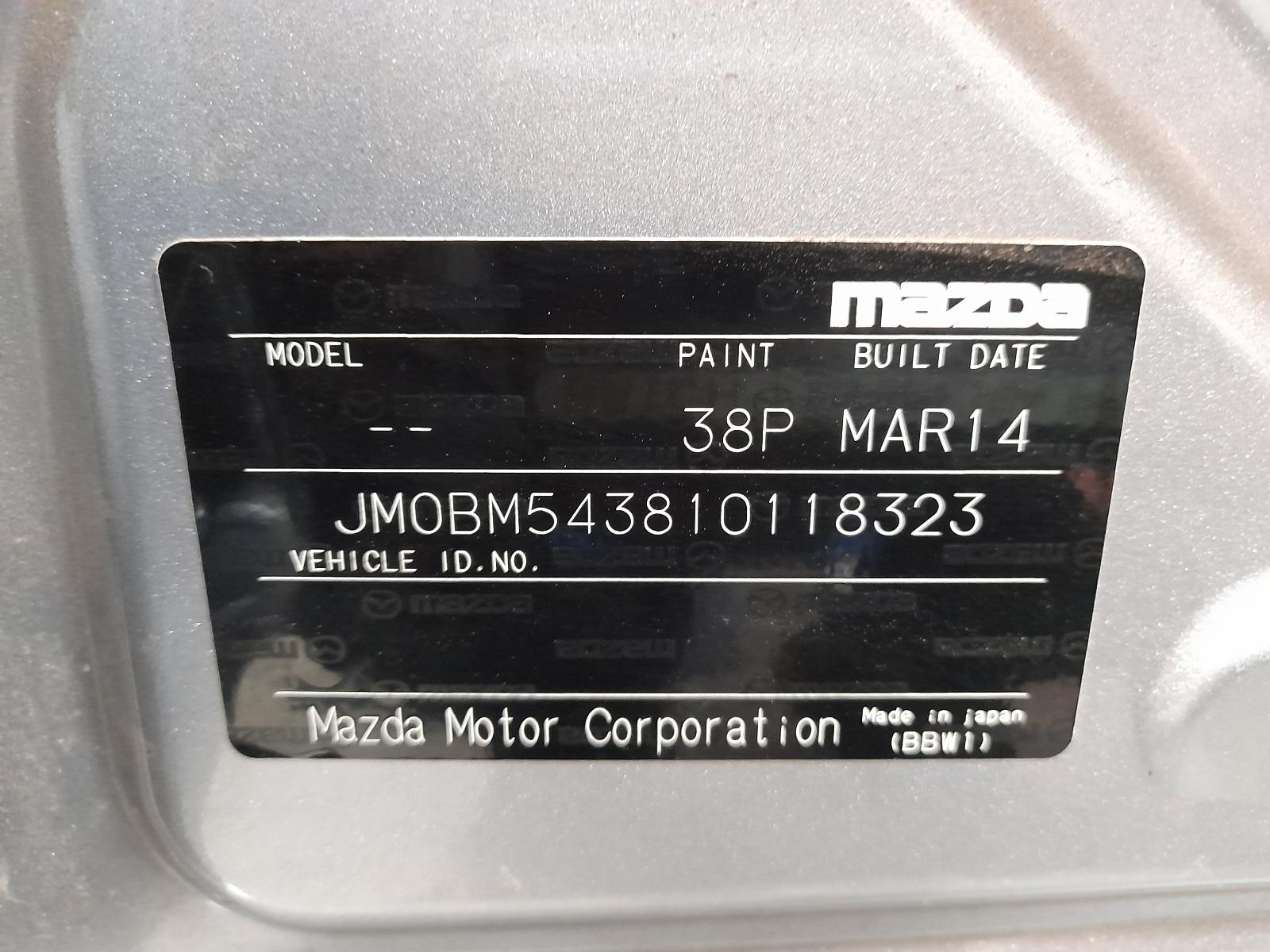 Ecu 3 Mazda 2014