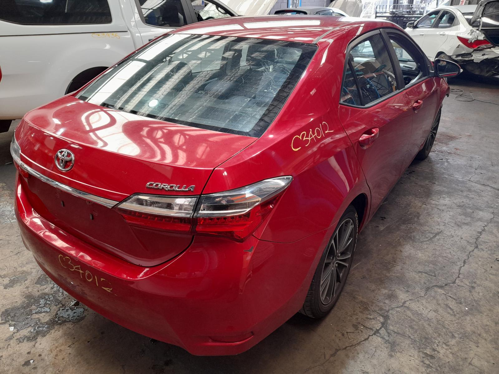 Column Corolla Toyota 2016