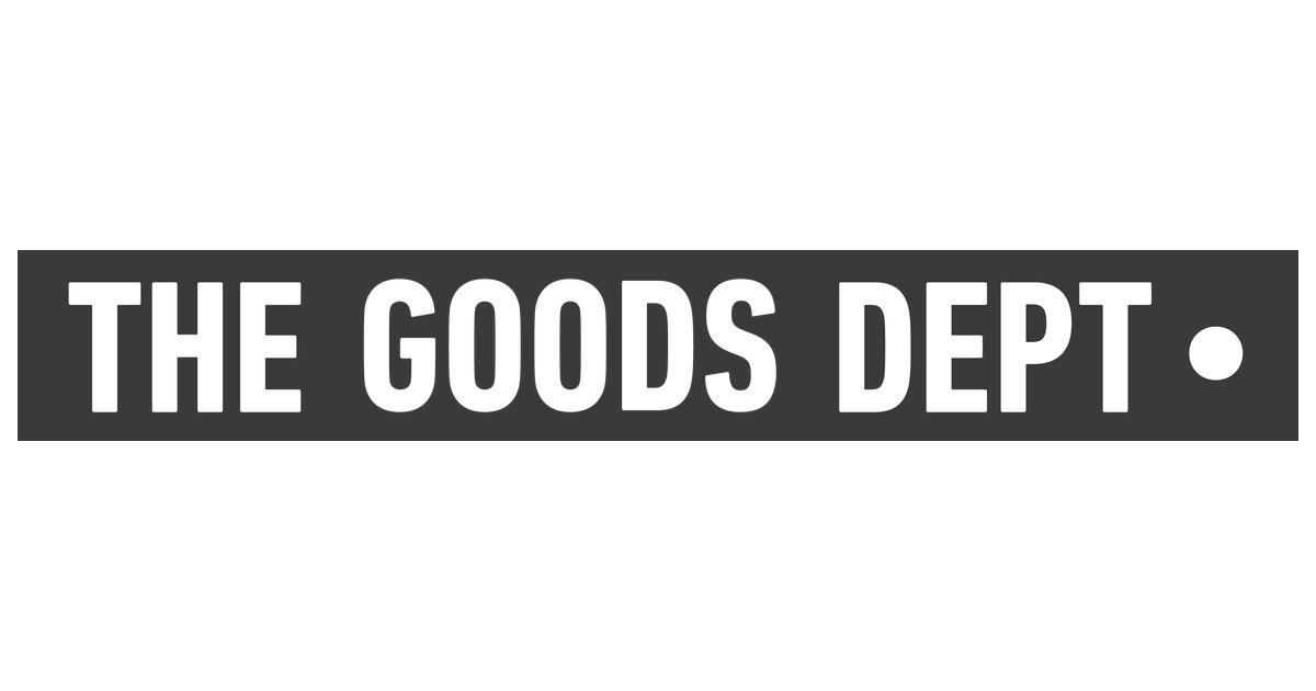 The Goods Dept Logo THE GOODS DEPARTMENT• (@thegoodsdept)