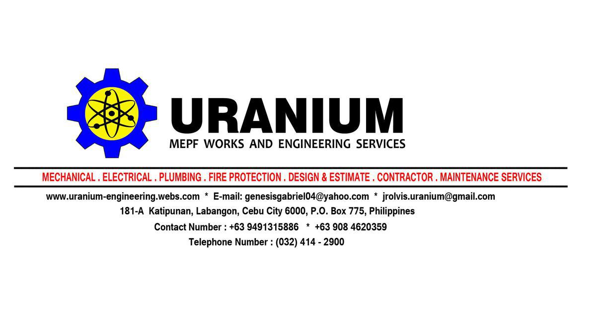 Working at URANIUM MEPF WORKS AND ENGINEERING SERVICES , Job Opening ...