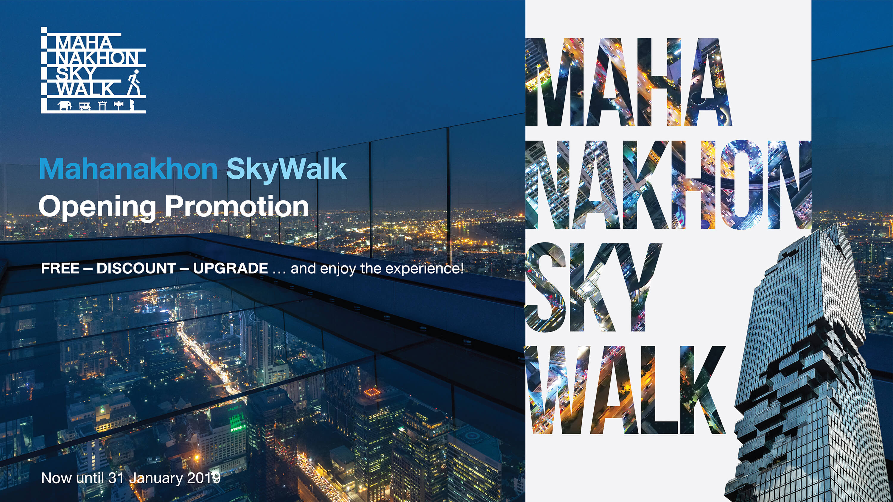Mahanakhon SkyWalk Openning | KING POWER MAHANAKHON