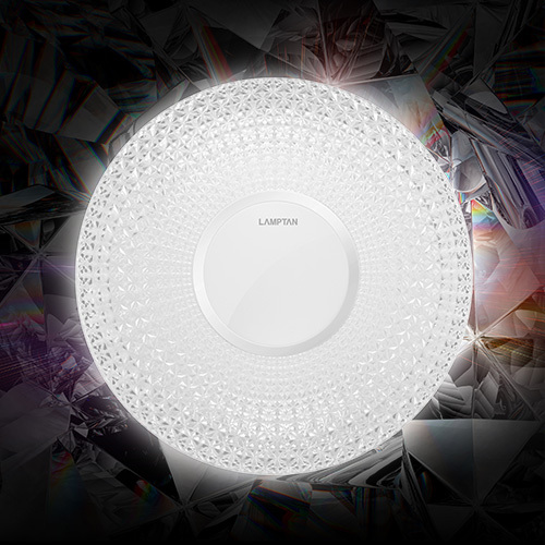 Led multi smart ceiling lamp prism 24w web1