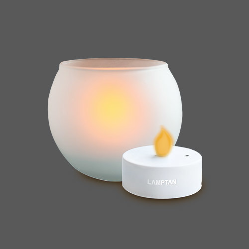 Led candle lamp ball shape web