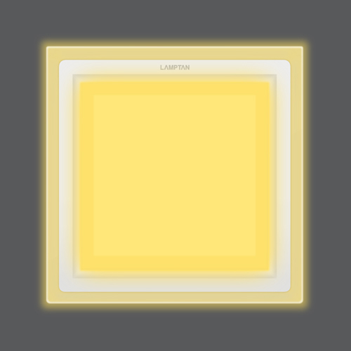 Led glass glow square front ww web