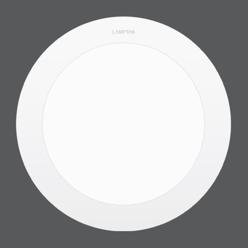 Led downlight ultra slim circle front web