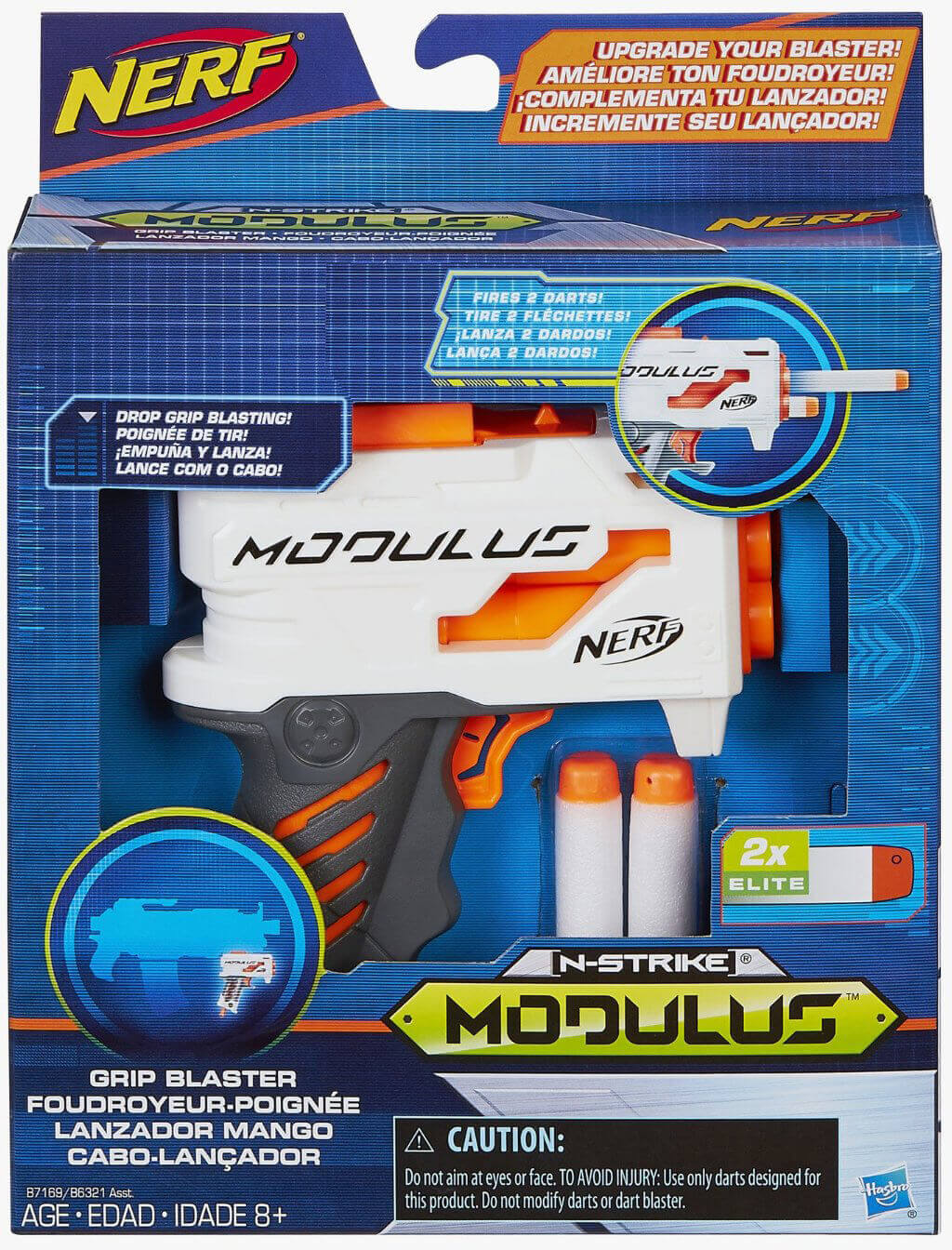 Súng tay cầm NERF MODULUS GRIP BLASTER