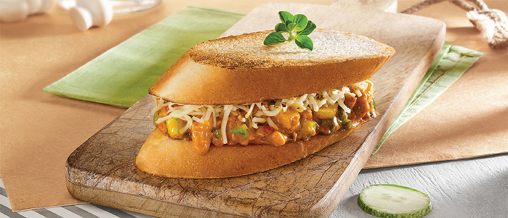 Licious | Mushroom Butter Chicken Sandwich