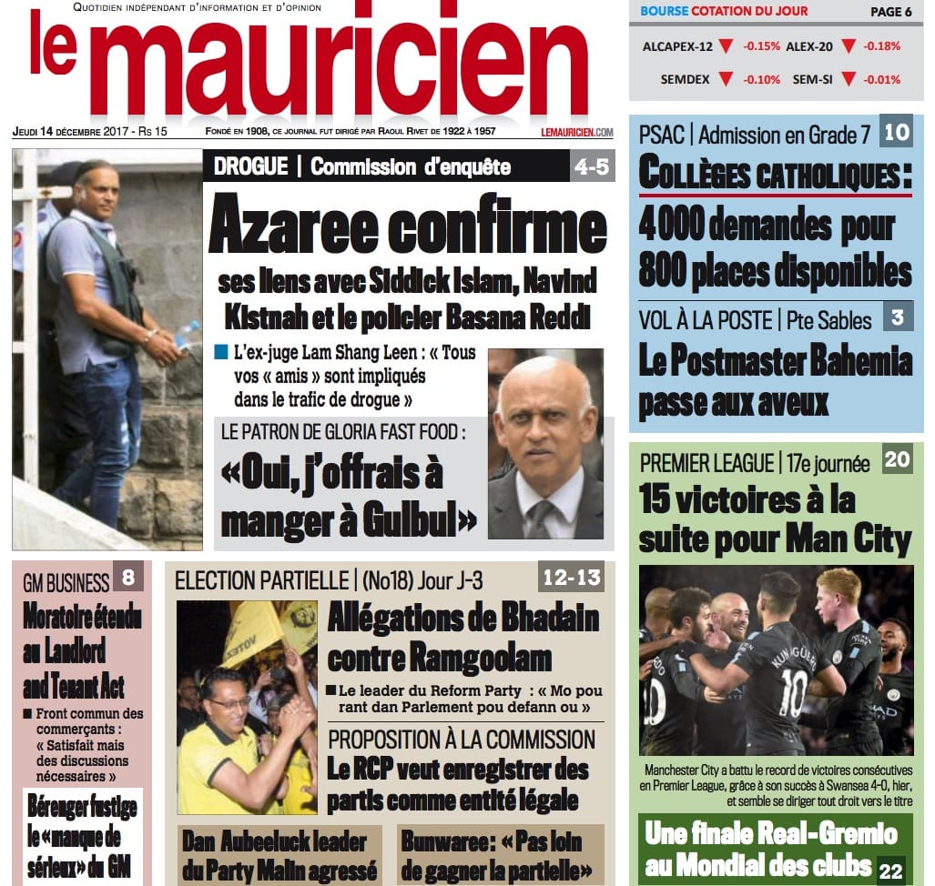 Le Mauricien Direct | Le Mauricien Mauritius – WTQM