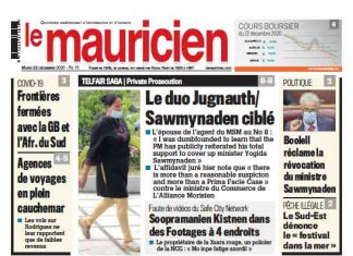Le Mauricien | Journal d’informations et d’opinions