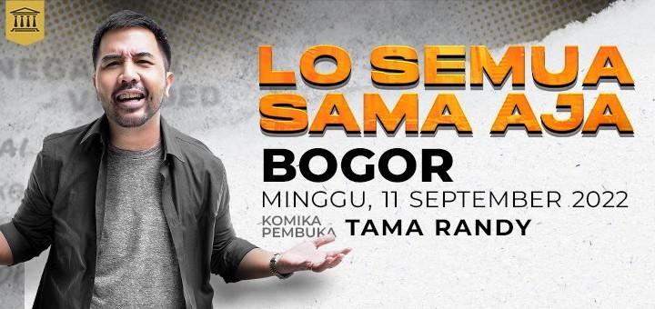 Stand up comedy tour by Adriano Qolbi