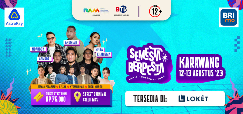 Beli Tiket SEMESTA BERPESTA - KARAWANG