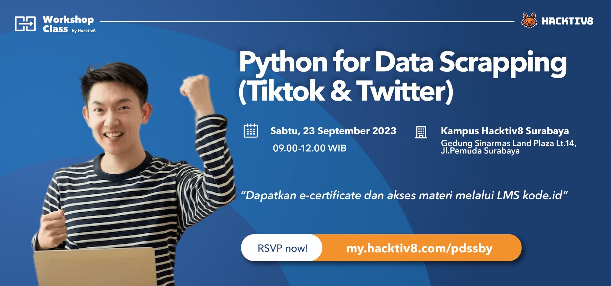 Beli Tiket Python For Data Scrapping Tiktok And Twitter Surabaya