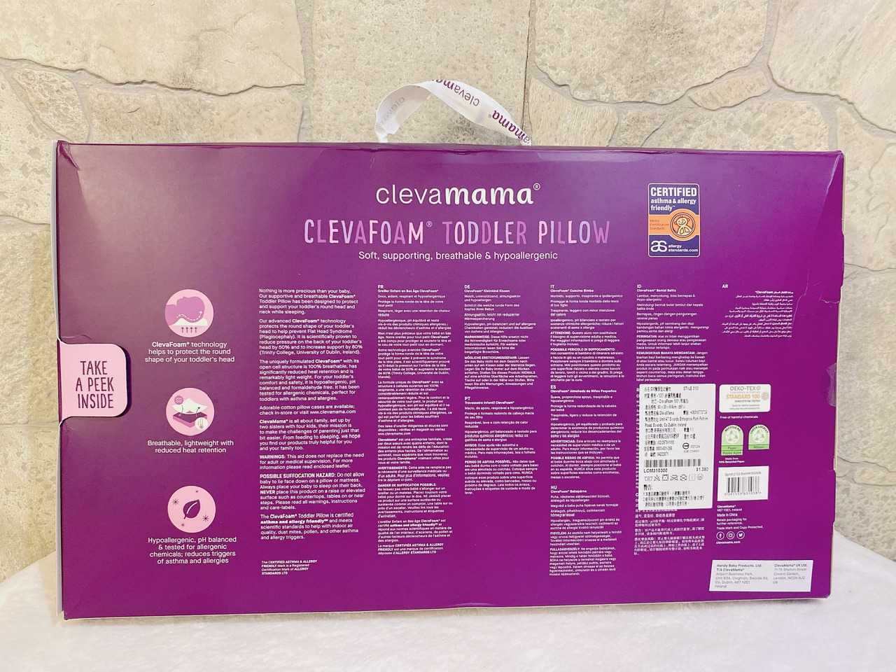 ﹝枕頭推薦﹞Clevamama愛爾蘭睡眠科技枕讓寶貝睡的香甜｜梅子媽咪 | 媽咪拜MamiBuy