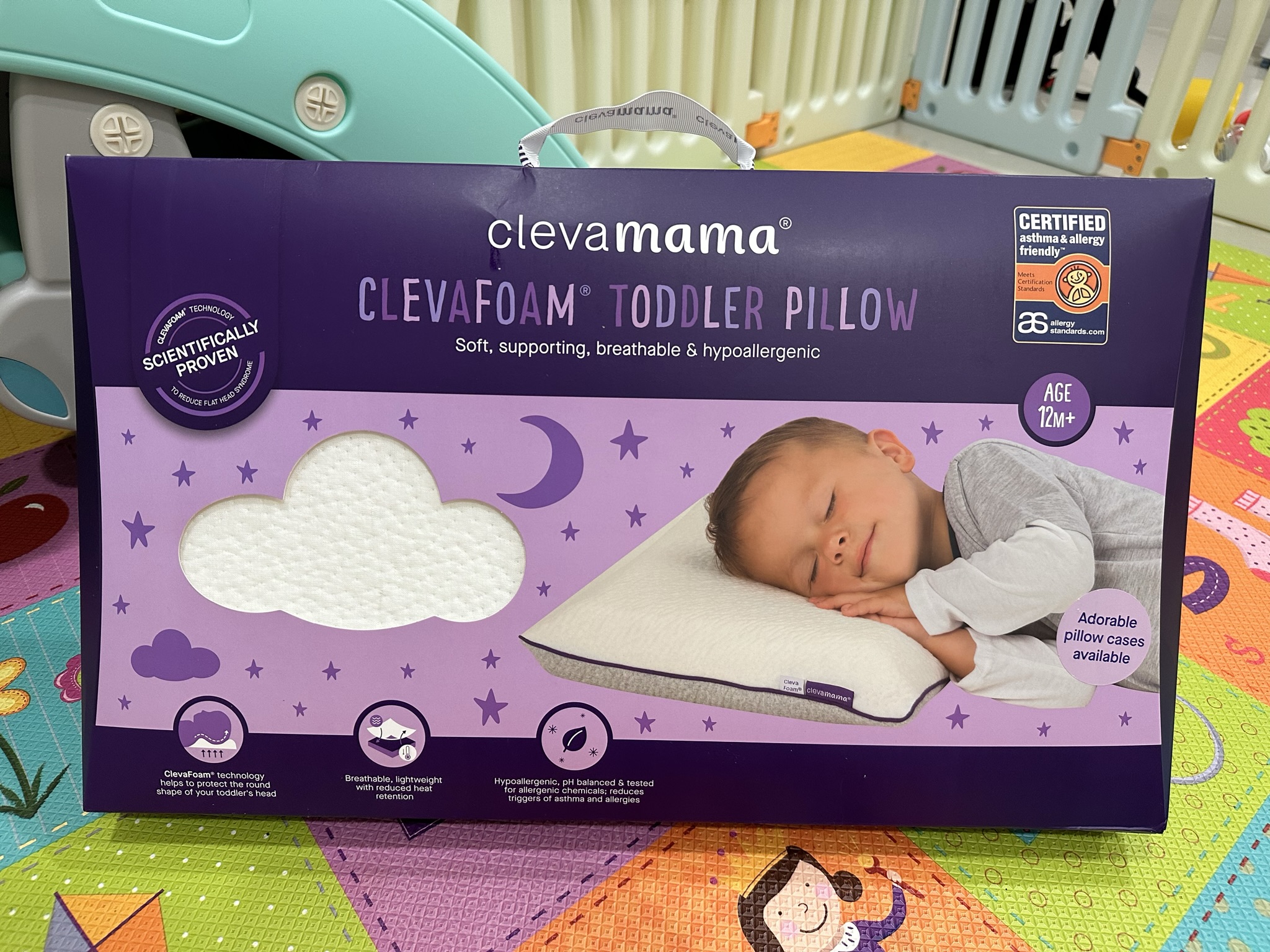 【寶寶睡眠神器】愛爾蘭Clevamama科技枕 | 試用大隊 | 嬰兒與母親