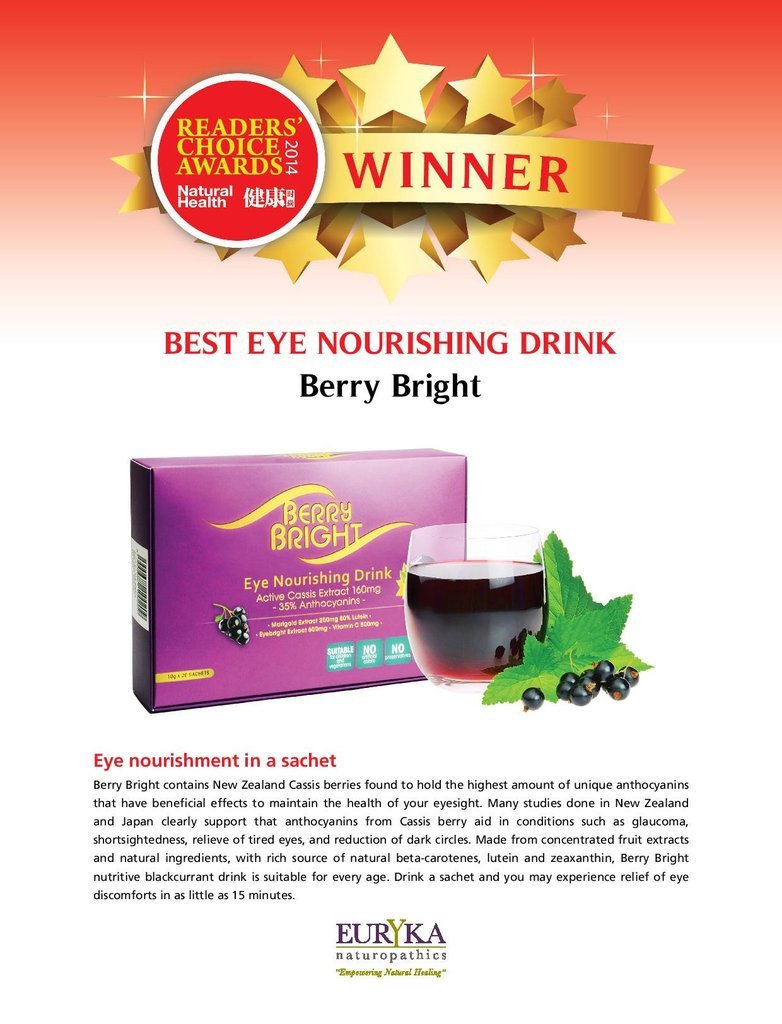 Healthy Snacks Malaysia - BerryBright® Eye Nourishing Drink
