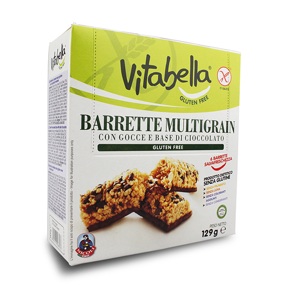 Healthy Snacks Malaysia - Vitabella Multigrain Bars with chocolate Drops