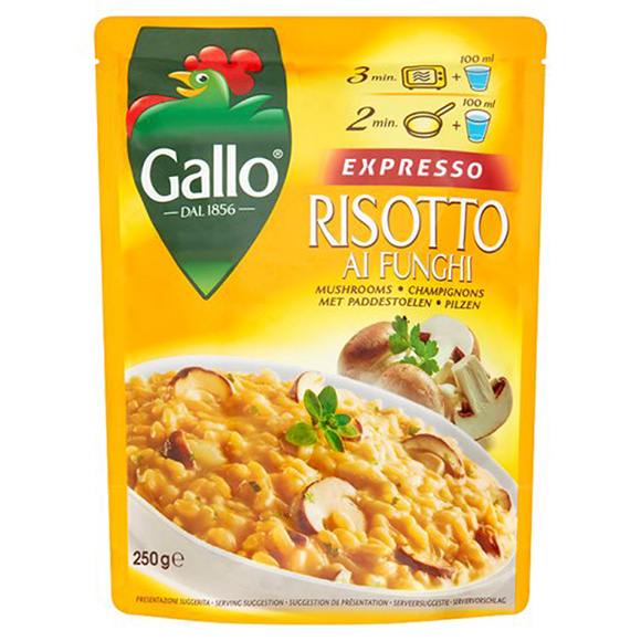 Healthy Snacks Malaysia - Riso Gallo Risotto Expresso Porcini Mushroom