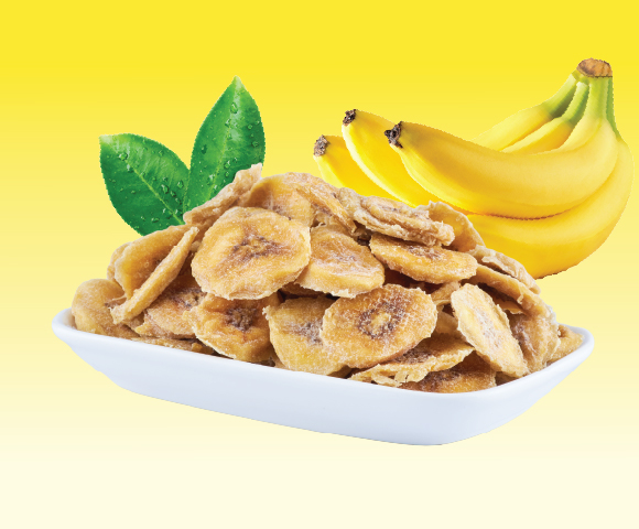 Healthy Snacks Malaysia - Dried Banana Coin