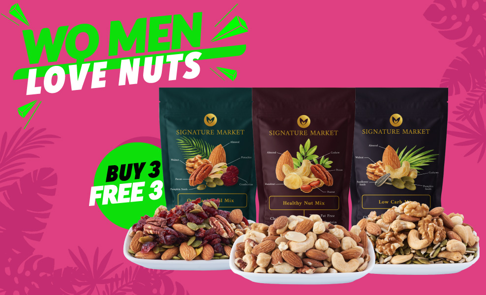 Healthy Snacks Malaysia - WO MEN Love Nuts Bundle - RM38