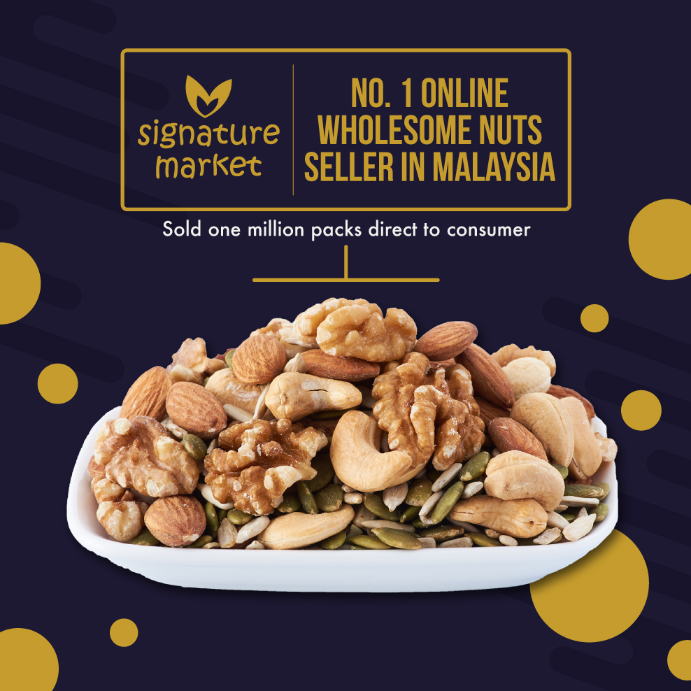 Healthy Snacks Malaysia - 10-for-5 Mega Nuts Bundle