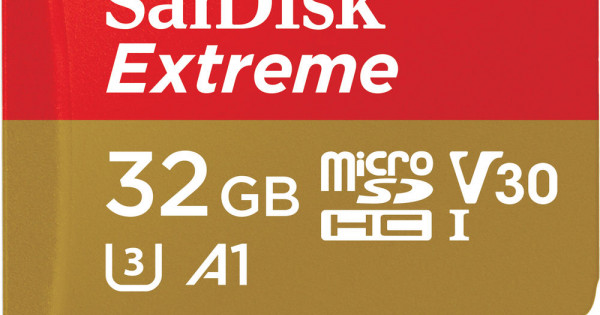 SanDisk 32GB Extreme UHS-I microSDHC Memory Card - CameraLK