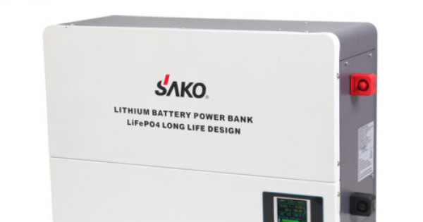 SAKO Power Wall 48v 100ah Lifepo4 Lithium Ion Battery with BMS - CameraLK