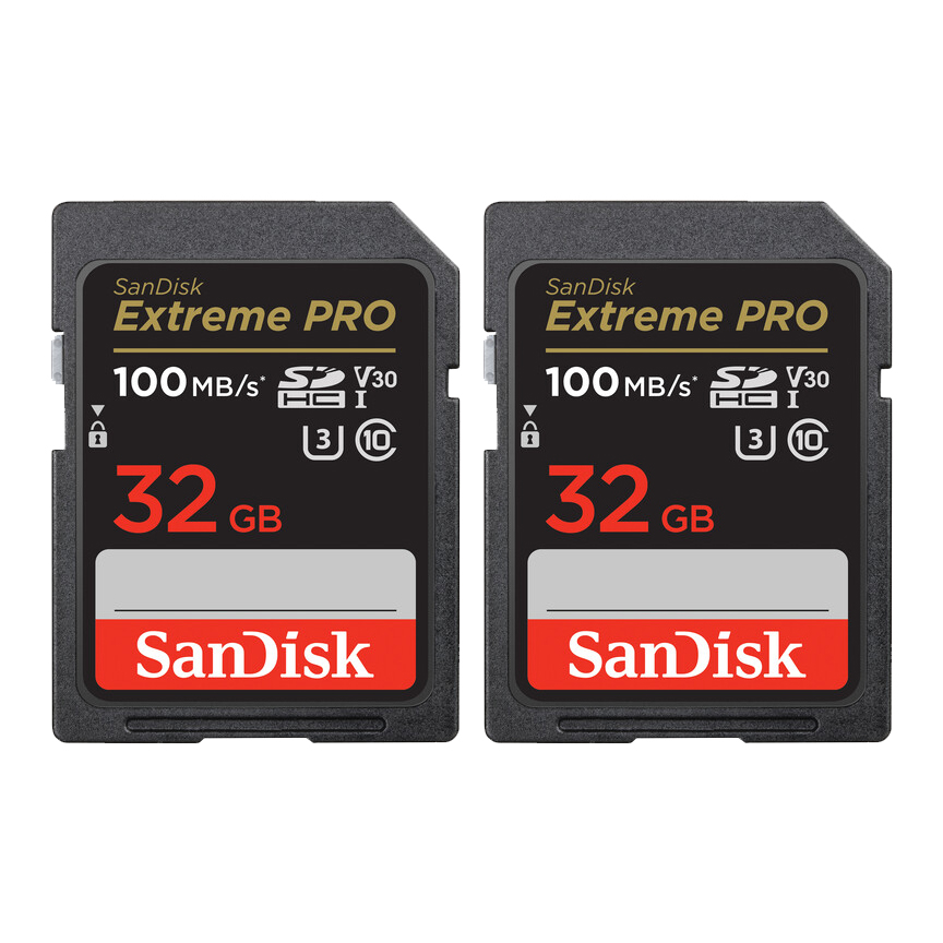 SanDisk 32GB Extreme PRO 100 MB/s UHS-I SDHC Memory Card - CameraLK