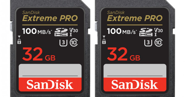 SanDisk 32GB Extreme PRO 100 MB/s UHS-I SDHC Memory Card - CameraLK