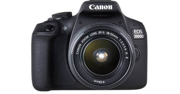Canon EOS 2000D DSLR Camera with 18-55mm Lens - CameraLK