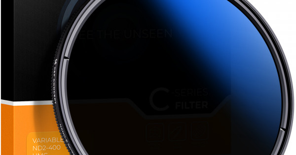 K&F Concept ND2-ND400 Blue Multi-Coated Variable ND Filter (49mm ...