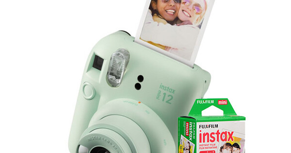 FUJIFILM INSTAX MINI 12 Instant Film Camera (Mint Green) - CameraLK