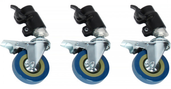 Sirui C-Stand Caster Wheels (3-Pack) For C-STAND-01 & C-STAND-02 - CameraLK