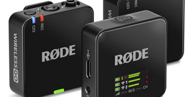 RODE Wireless GO (Gen 3) 2-Person Compact Digital Wireless Microphone ...