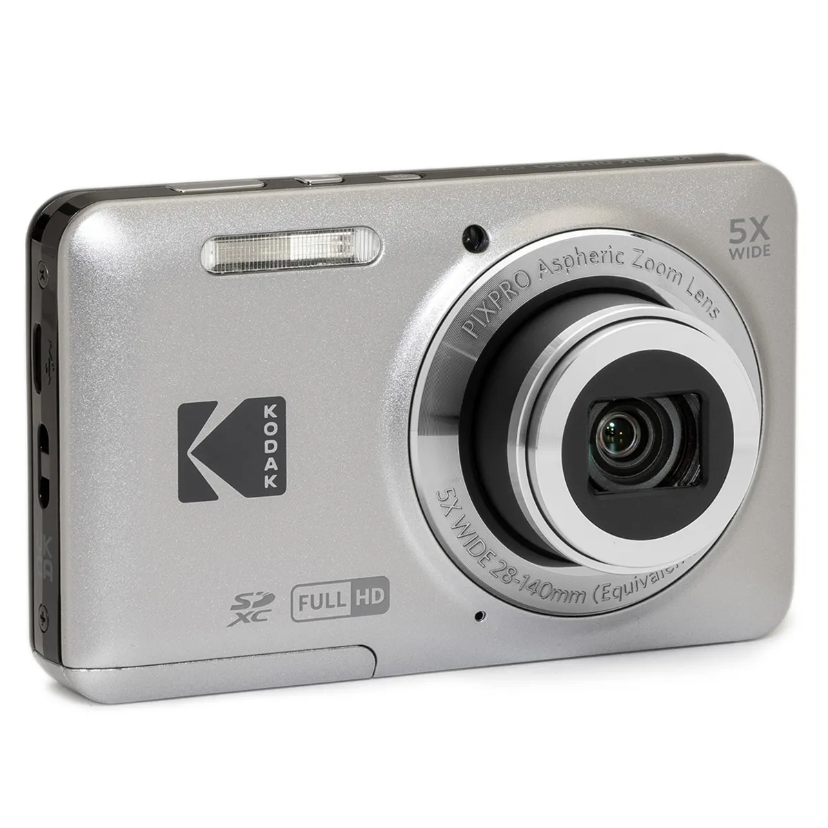 Kodak PIXPRO FZ55 Digital Camera (Silver) - CameraLK