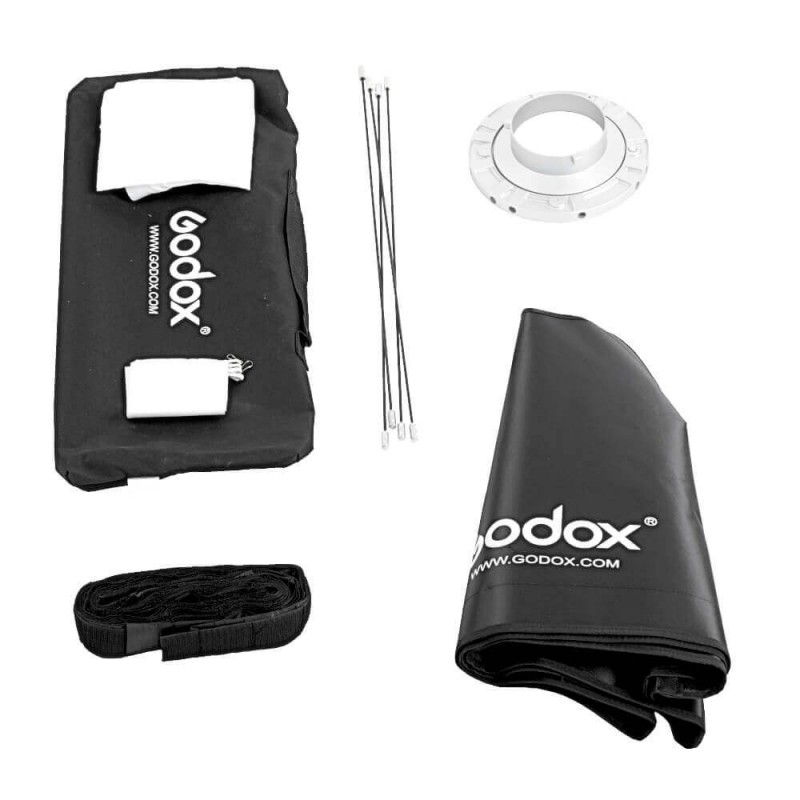 Godox SB-FW70100 Softbox with Grid for Smart, Mini Pioneer, and Mini ...