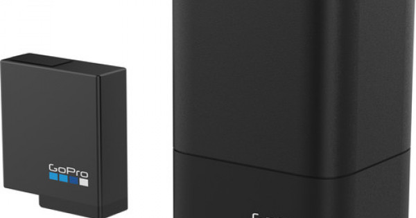 GoPro Dual Battery Charger with Battery for HERO7/6/5 Black & HERO 2018 ...