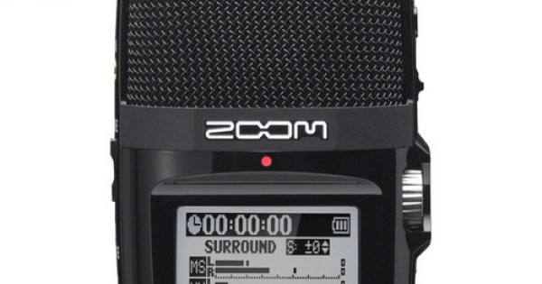 Zoom H2n 2-Input / 4-Track Portable Handy Recorder with Onboard 5-Mic ...