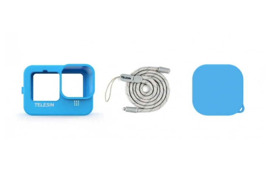 Telesin Silicone Case for GoPro HERO 9 Black - Light Blue - CameraLK