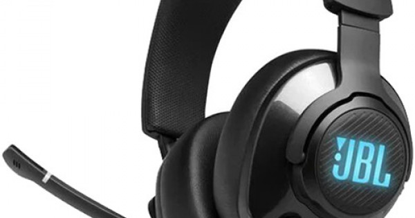 JBL Quantum 400 USB Wired Over-Ear Gaming Headset (Black) - CameraLK