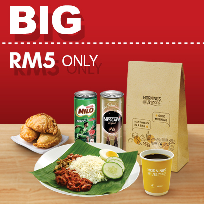Kombo Mornings@Mesra Di PETRONAS Kini Lebih Banyak Pilihan