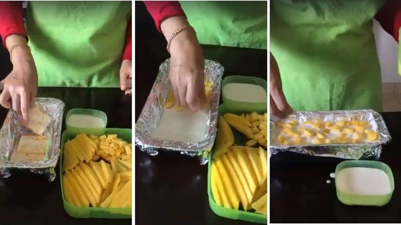 Semudah Kek Batik, Ini Resepi ‘Mango Float Dessert’ Yang Menyegarkan Tekak