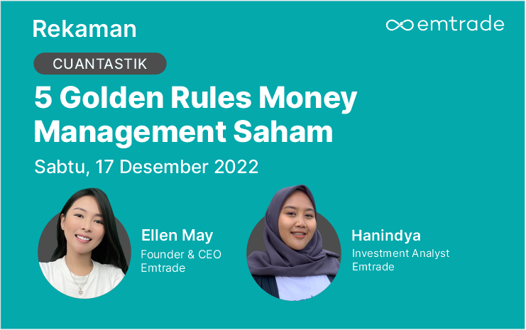 Webinar: 5 Golden Rules Money Management Saham - Emtrade