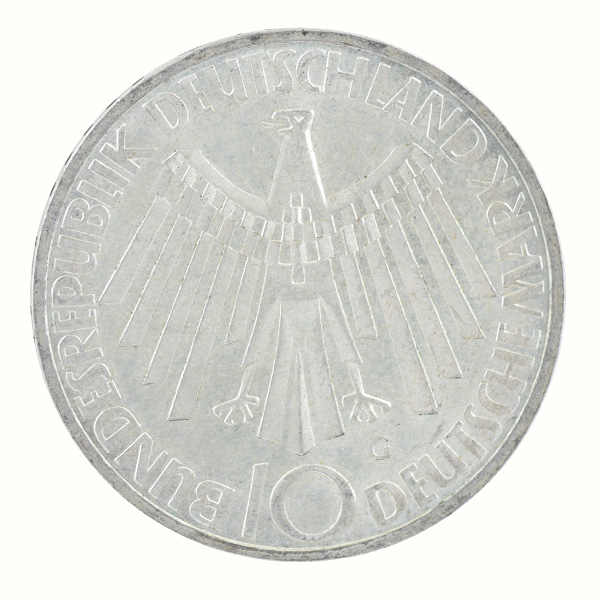 Buy Federal Republic Of Germany- 10 Mark Commemorative Coin With ...