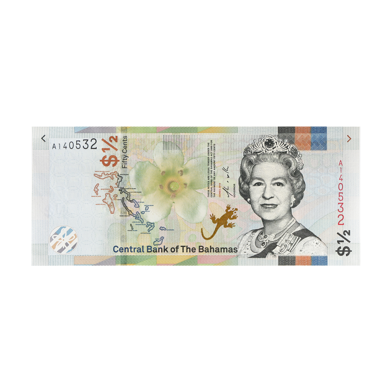 Buy Bahamian Currency Note Half Dollar Online | Mintage World