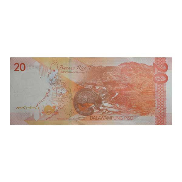 Buy Philippines Banknote 20 Peso With Description Online | Mintage World