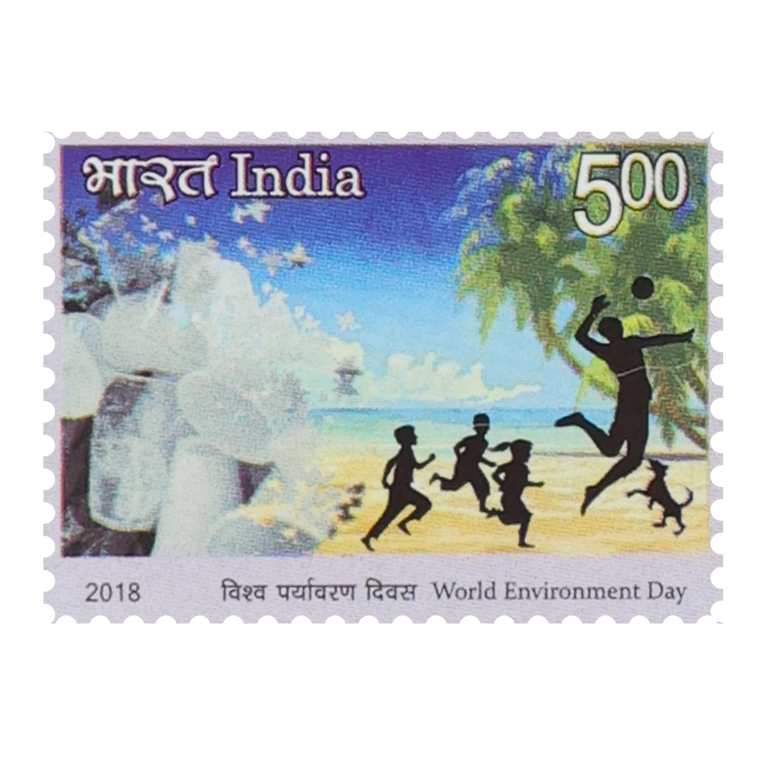 Buy Set Of 4 World Environment Day Full Stamp Sheet 5Rs - 2018 Online ...