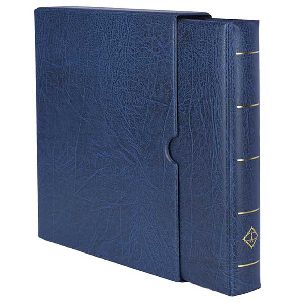Buy Lighthouse Ringbinder OPTIMA F - incl. Slipcase - Blue Online ...